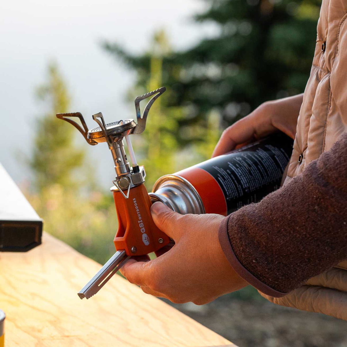 Butane-Isobutane Adapter Fuel Adapter | GSI Outdoors