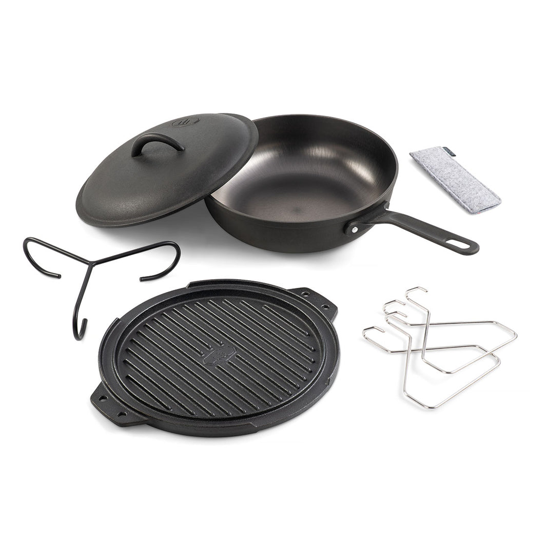 Guidecast 10" Cast Iron Outdoor Cooking Hub | GSI Outdoors