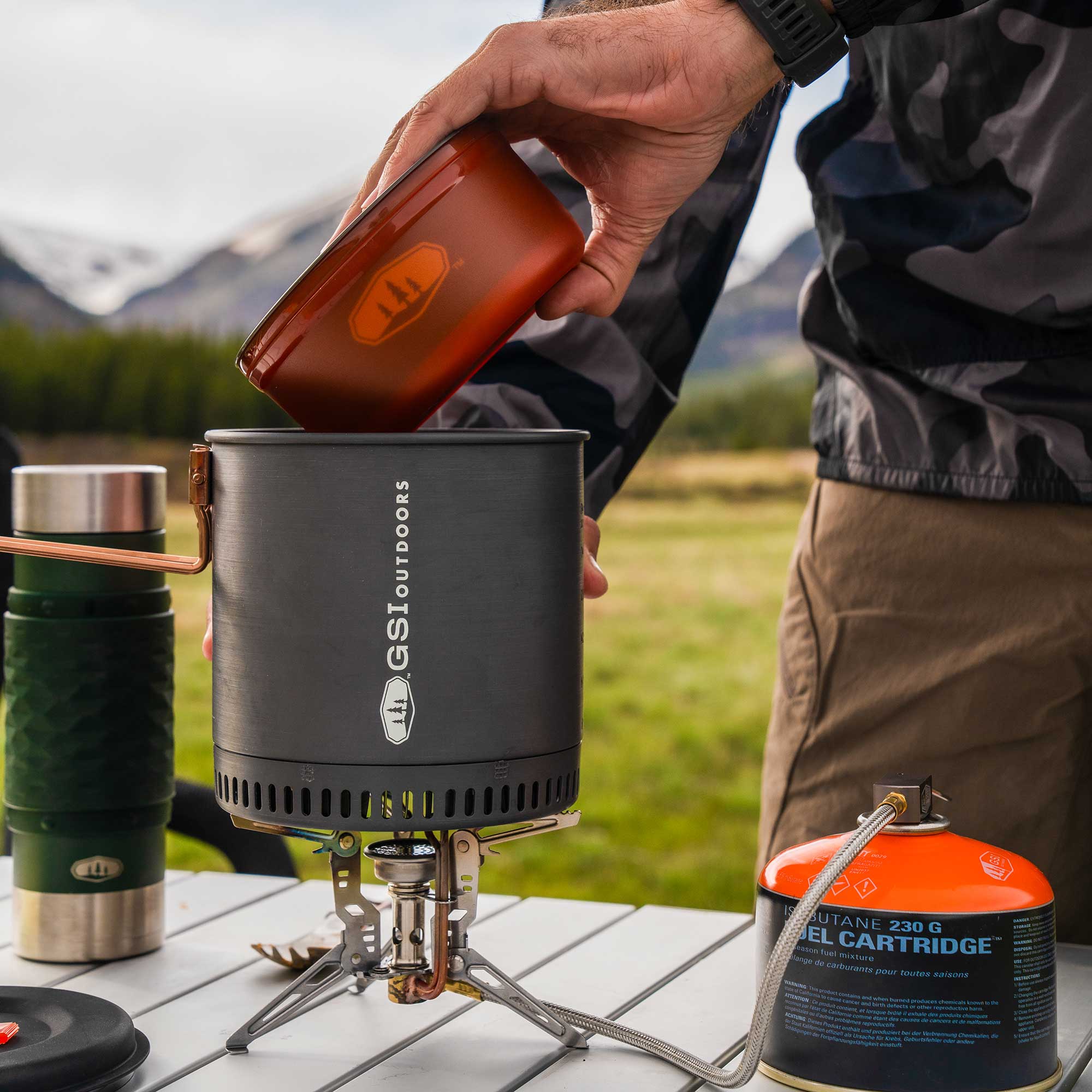 Halulite Dualist - HS, Fast Heating Pot System | GSI Outdoors