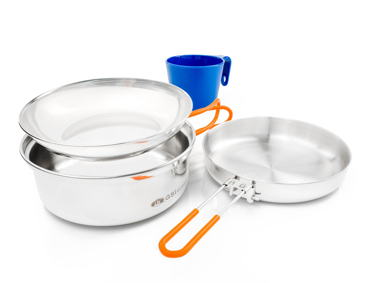 Glacier Stainless 1 Person Mess Kit | GSI Outdoors